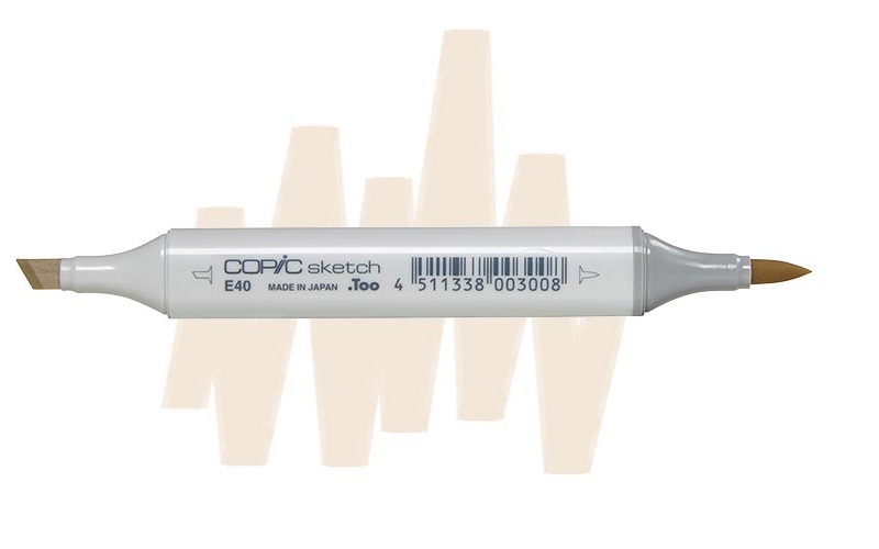 Marcador Sketch Copic E40 Brick White