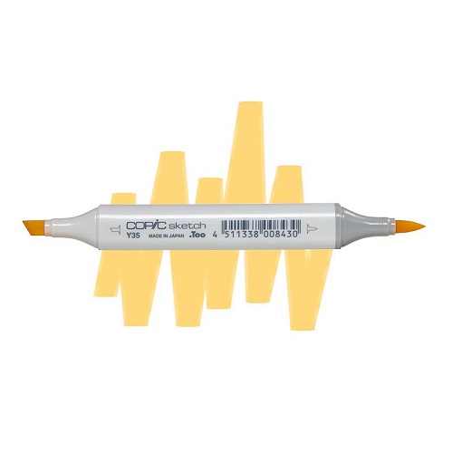 Marcador Sketch Copic Y35 Maize