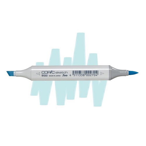 Marcador Sketch Copic BG02 New Blue