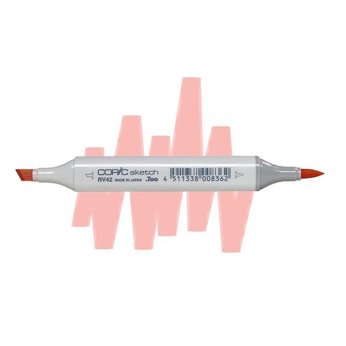 Marcador Sketch Copic RV42 Salmon Pink