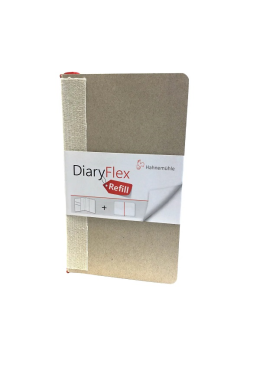 Refil Diary Flex 100g 10,5x18cm Fls Brancas 10628670 Hahnemuhle
