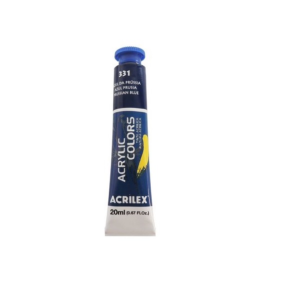 Tinta Acrilica 20ml 331 Azul da Prussia Acrilex