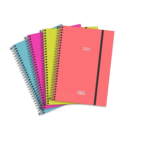 Agenda Neon Espiral 315559 Tilibra