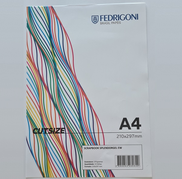 Papel A4 270gr 15fls Splendorgel Ew Fedrigoni
