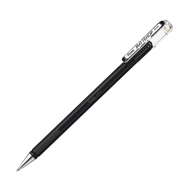 Caneta Gel Mattehop 1,0mm Preto K110-VAPB Pentel