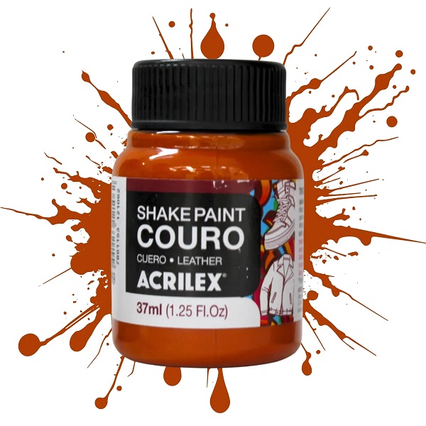 Tinta Couro Shake Paint 37ml Caramelo 569 Acrilex